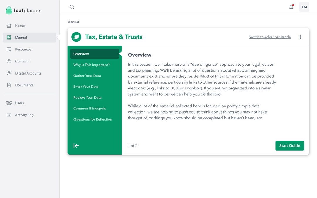 Optimize Your Family's Impact | leafplanner